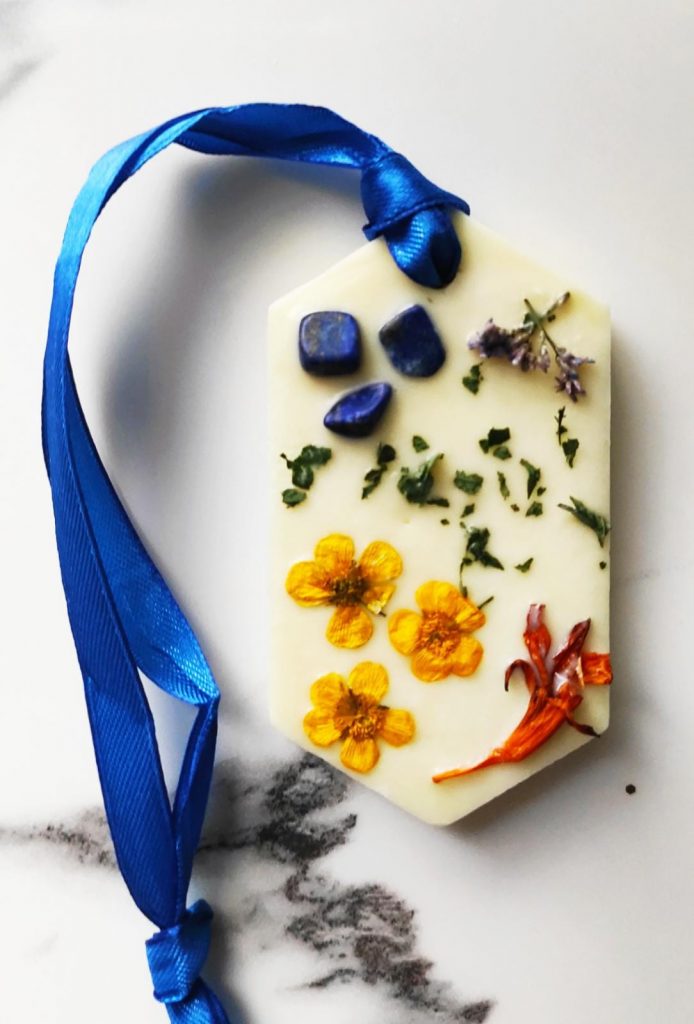 Scented Wax-Tablet with dried flowers – paolinatural